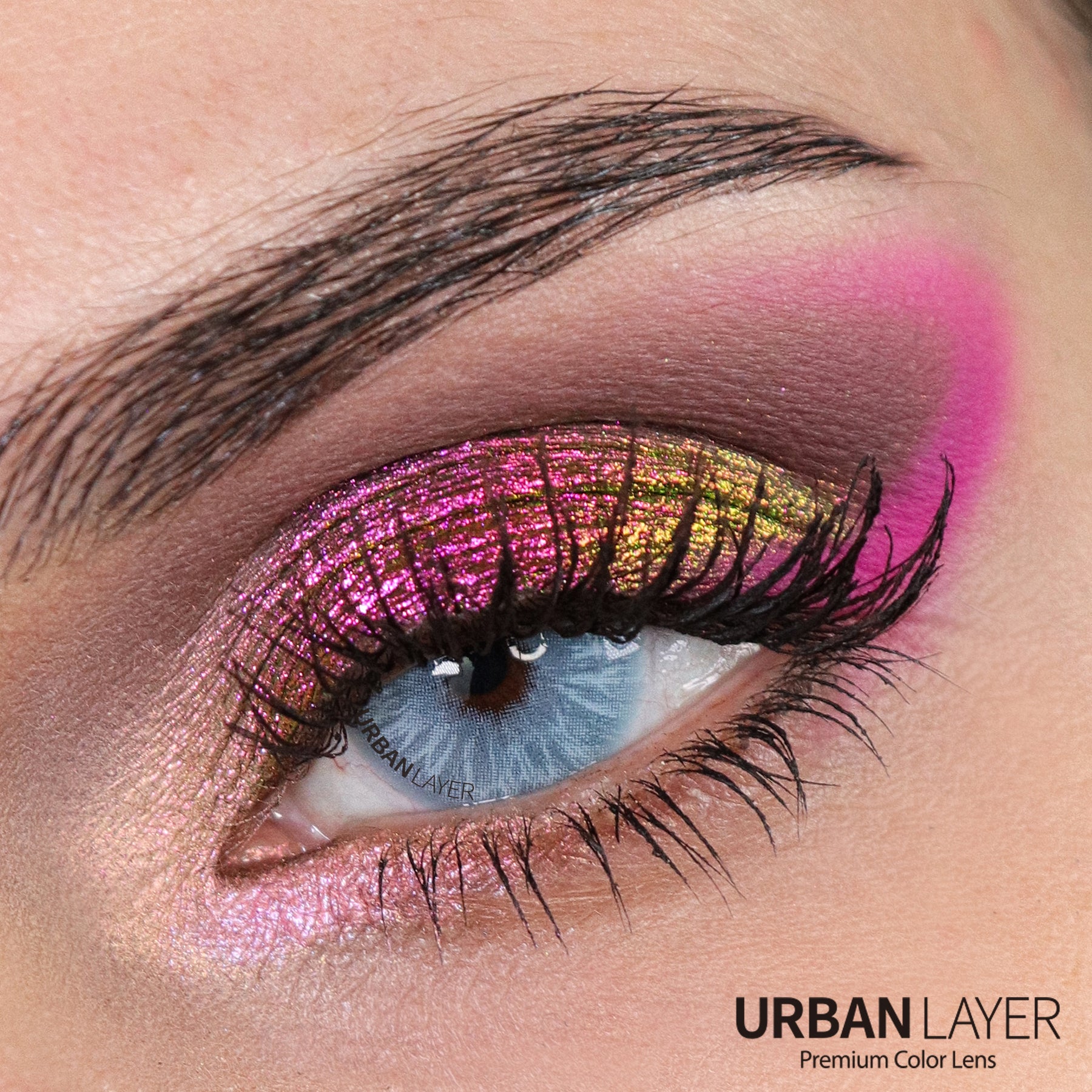 All Hand-painted style, natural colored contacts for dark eyes for you ...