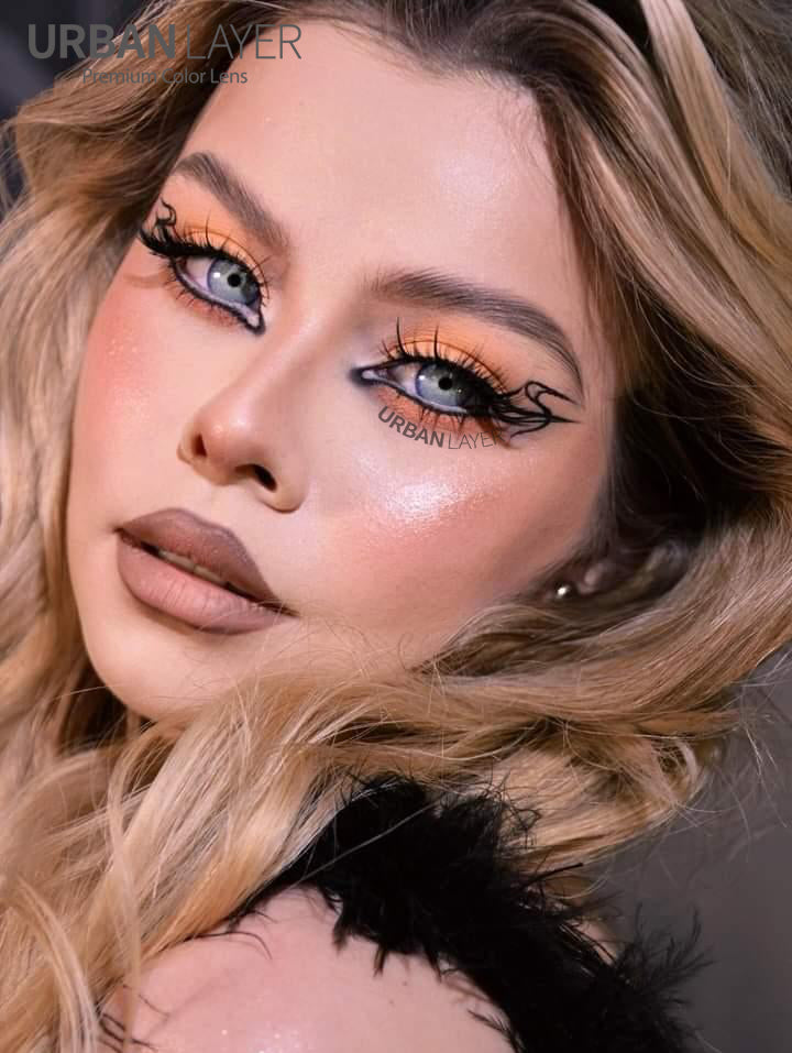 All Hand-painted style, natural colored contacts for dark eyes for you ...