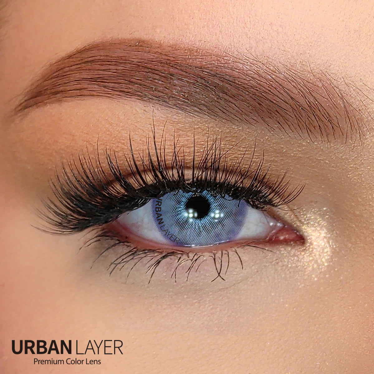 Natural Blue colored contacts - natural colored contacts, Urban Layer ...