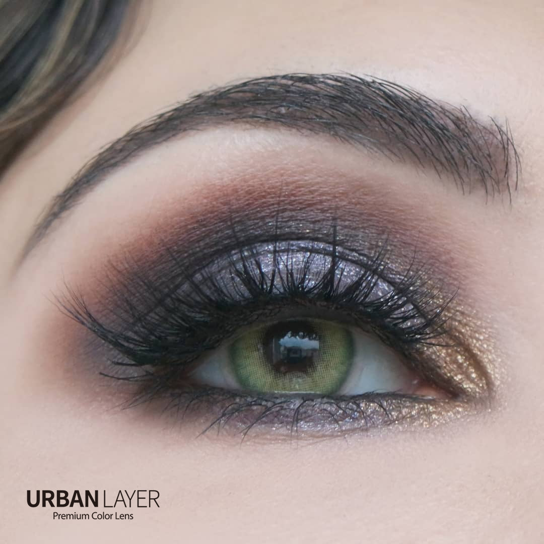 Natural Green colored contacts - natural colored contacts, Urban Layer ...