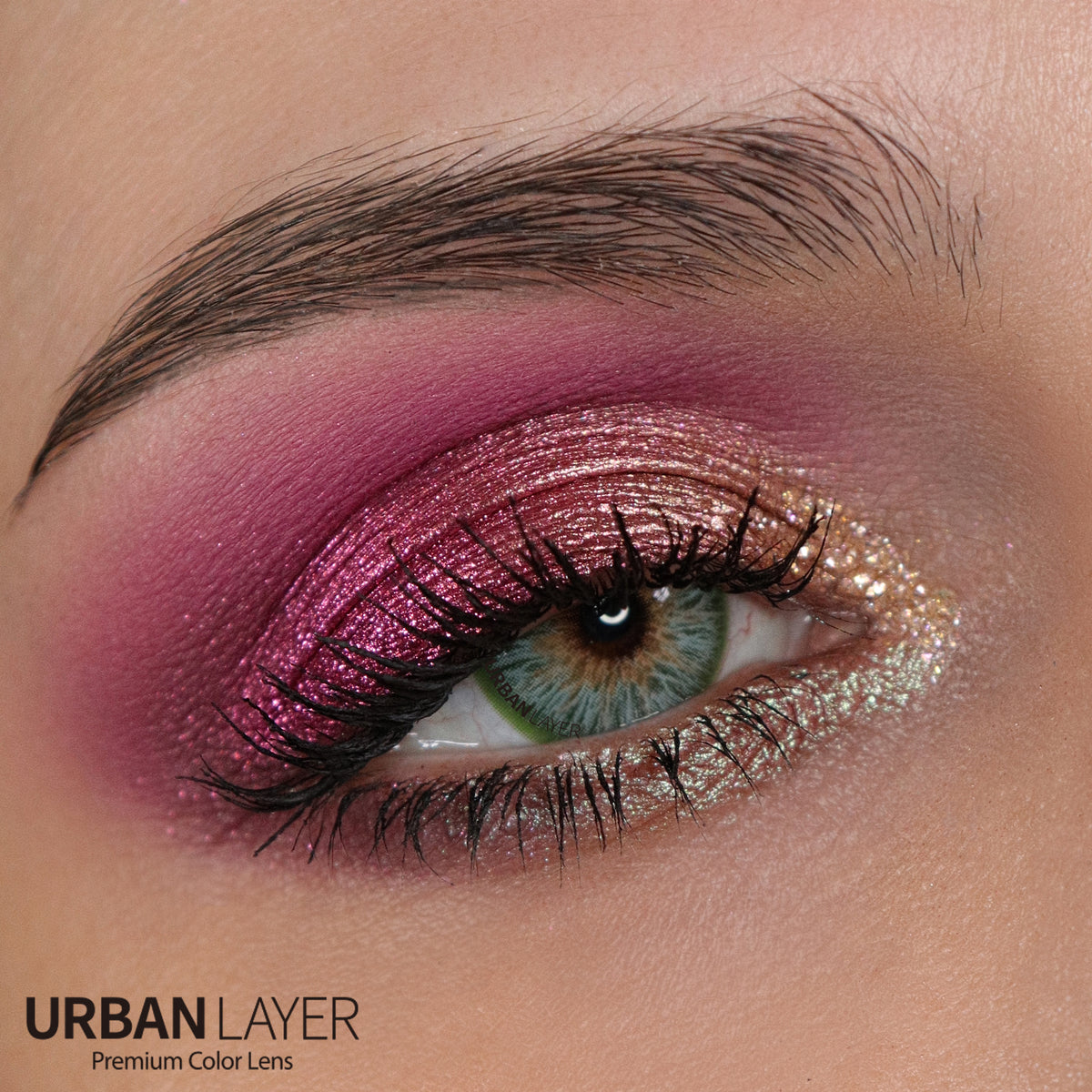 Natural Green colored contacts - natural colored contacts, Urban Layer ...