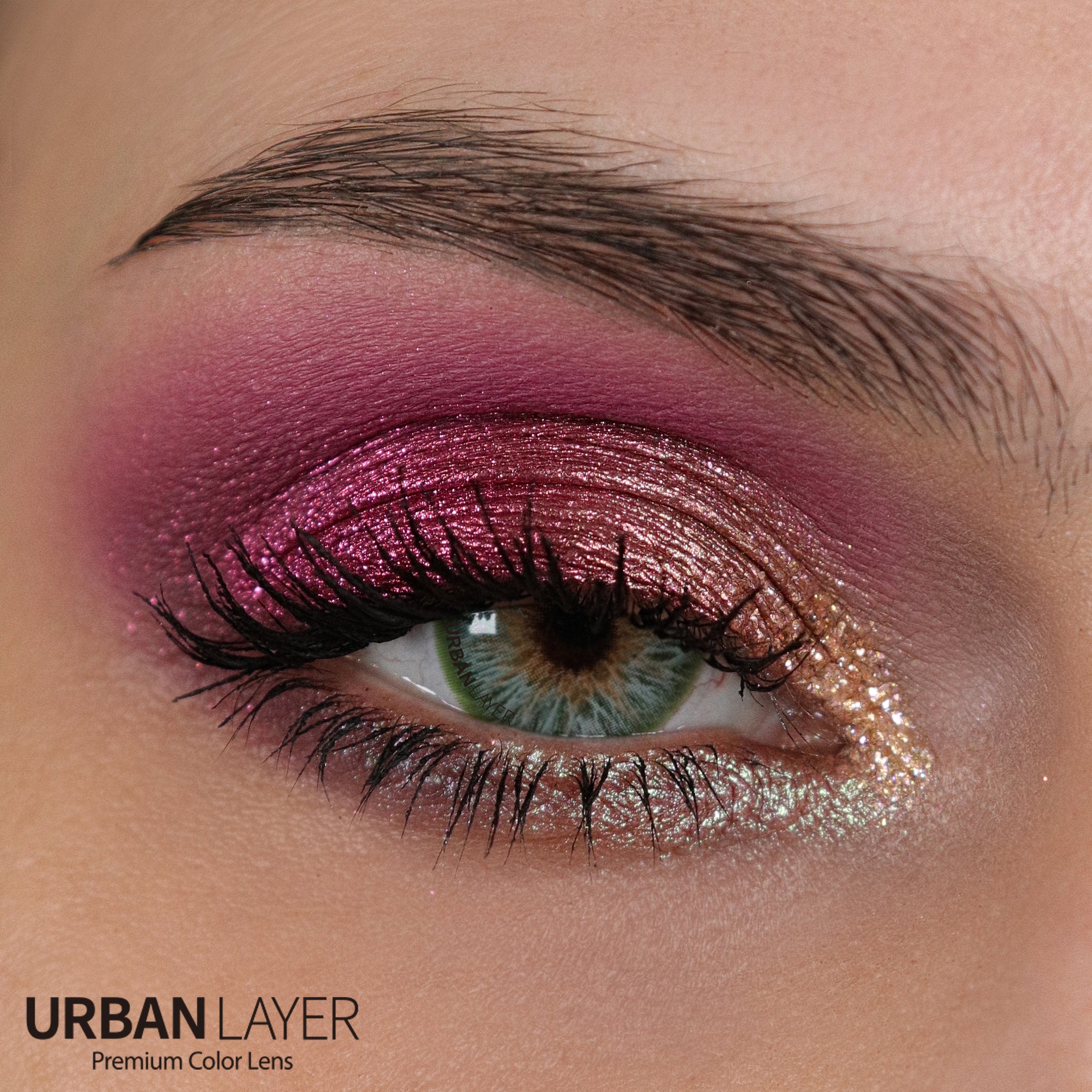 Natural Green colored contacts - natural colored contacts, Urban Layer ...