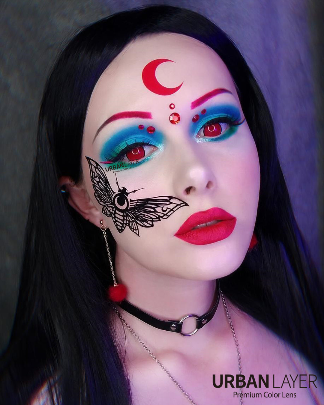 Cosplay Mesh Design – Urban Layer Colored Contacts