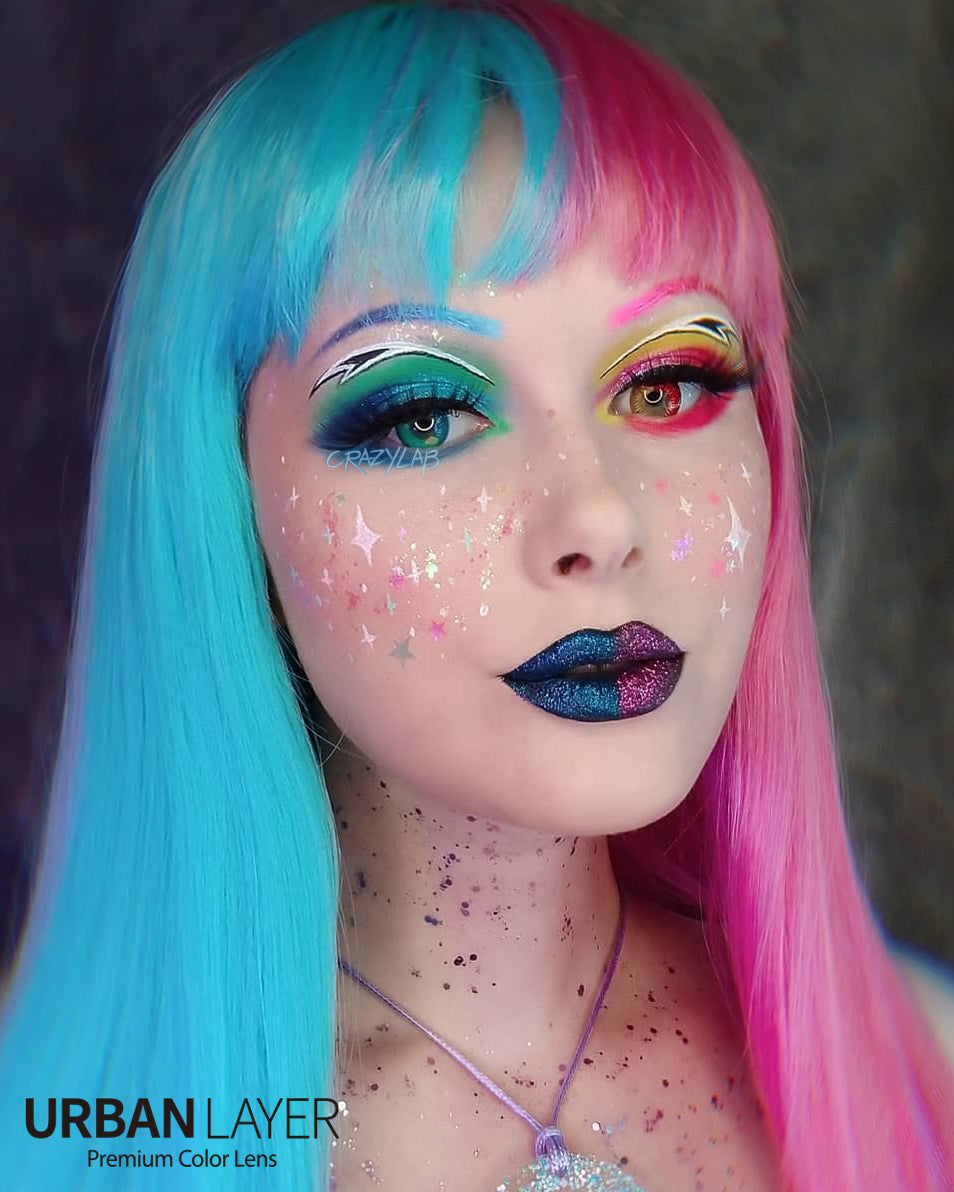 Cosplay Animation – Urban Layer Colored Contacts