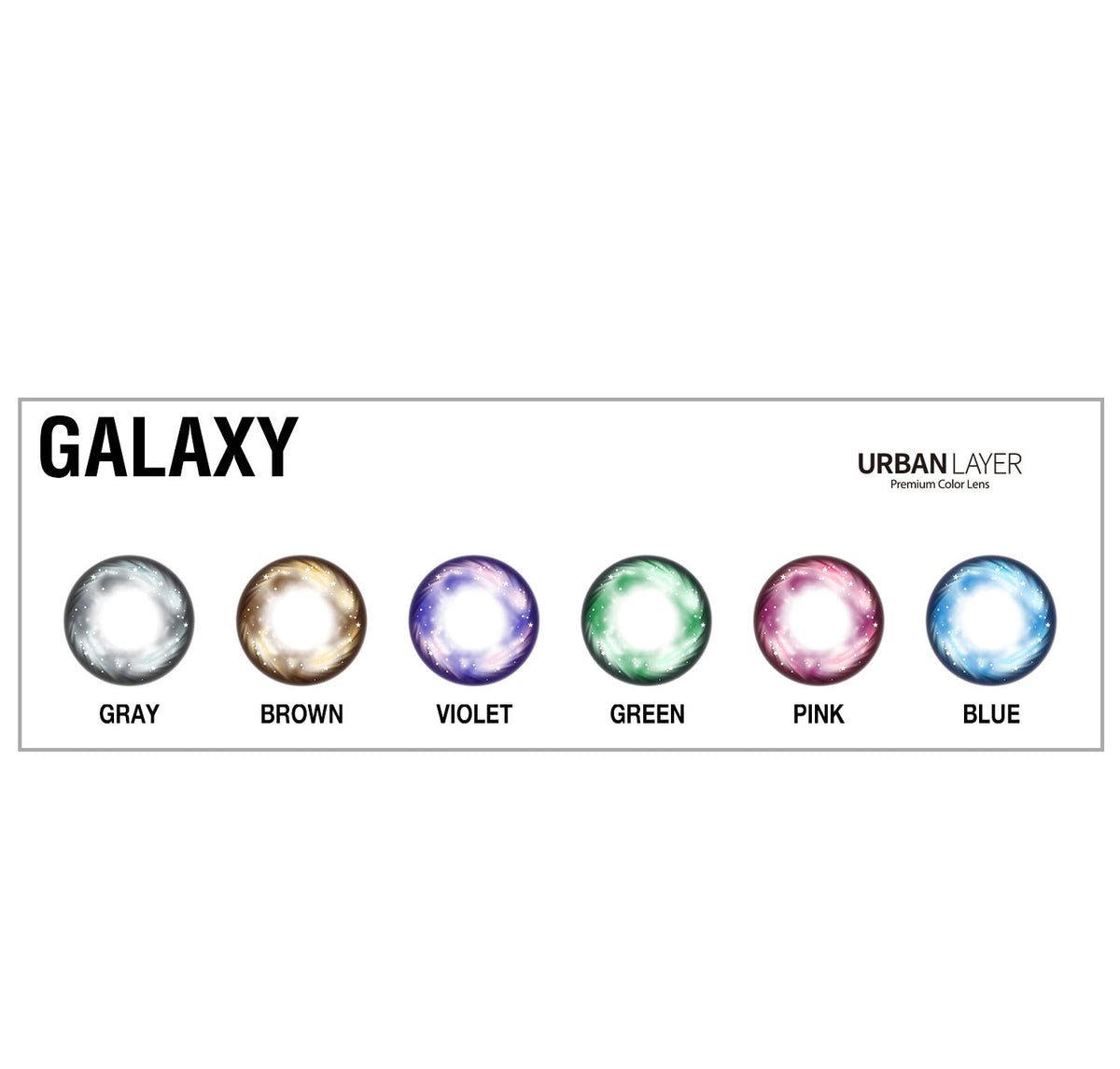 Galaxy – Urban Layer Colored Contacts