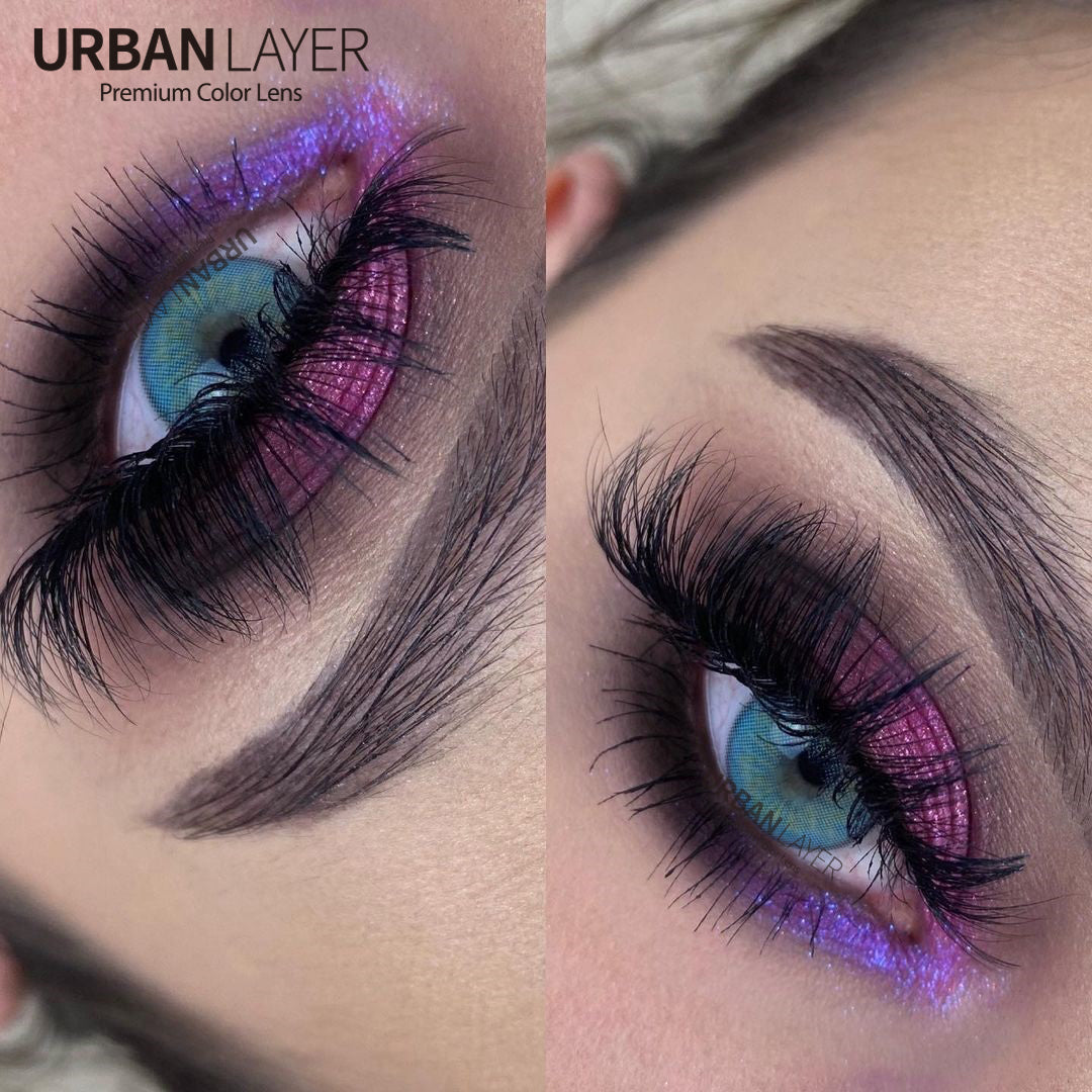 Natural Blue colored contacts - natural colored contacts, Urban Layer ...